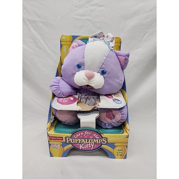Fisher-Price | Toys | Vintage Fisher Price Puffalumps Care For Me Kitty ...